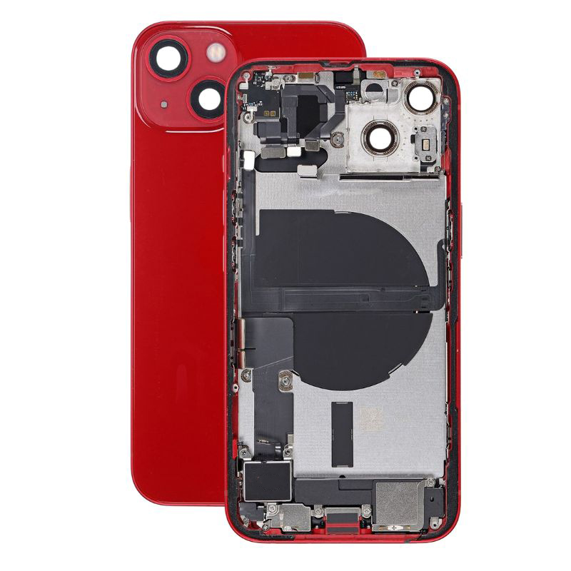 Apple iPhone 13 - Petites pièces du boîtier arrière (rouge) | FixShop