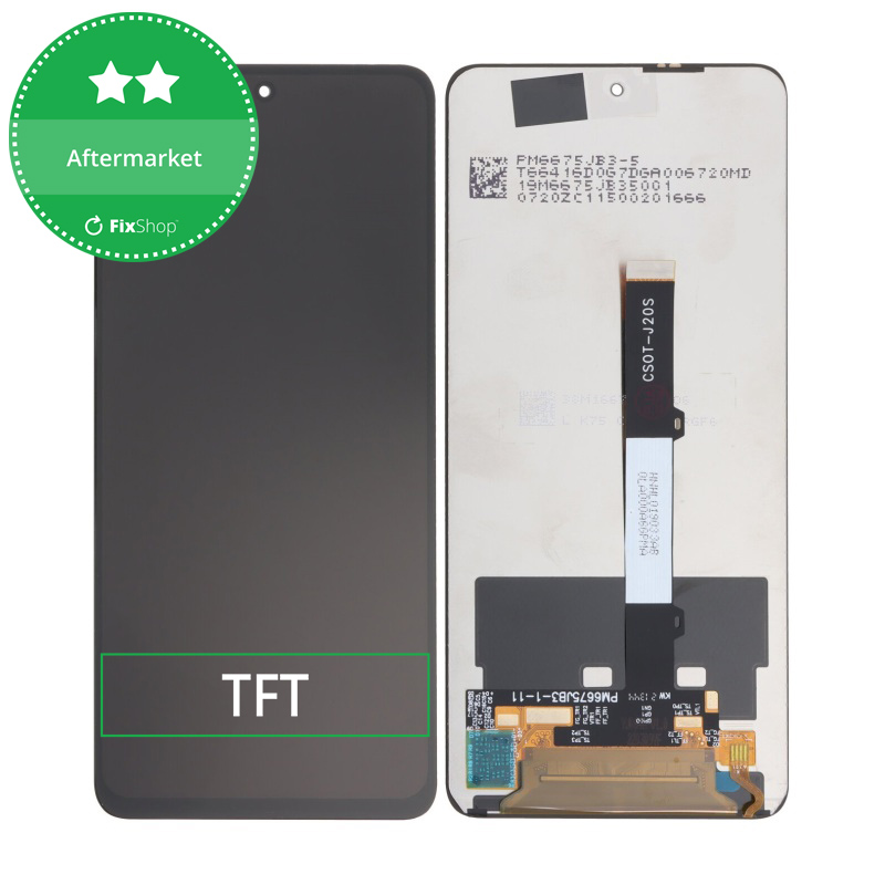 Xiaomi Redmi Note 9 Pro 5G M2007J17C - Écran LCD + Écran Tactile TFT ...