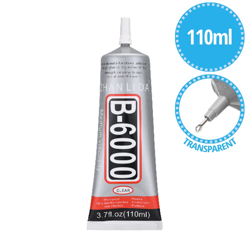 Adhésif B-6000 - 110ml (Transparent) | FixShop