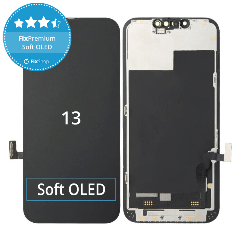 Apple iPhone 13 - Écran LCD + Ecran Tactile + Cadre Soft OLED FixPremium | FixShop