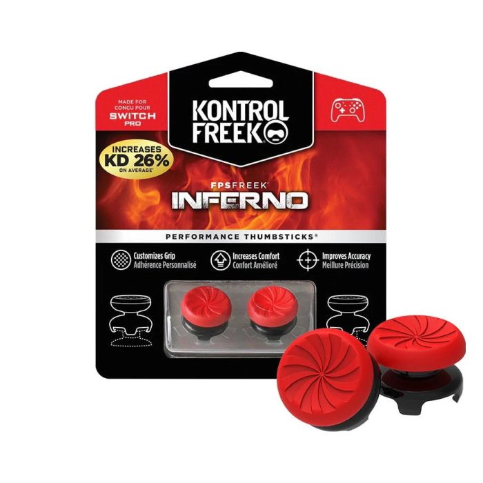 Kontrol Freek - Inferno (Orange) Nintendo Switch Pro Extended ...